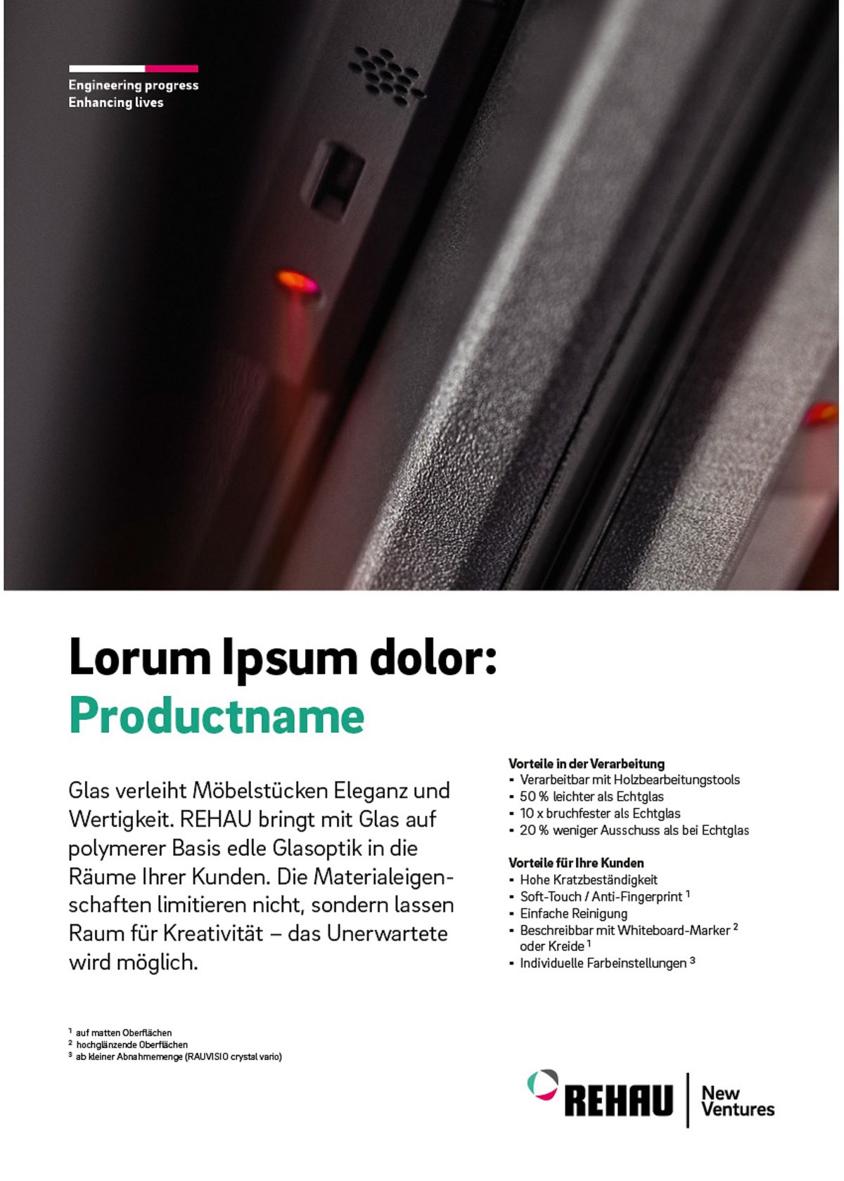 Poster | REHAU Brand Portal