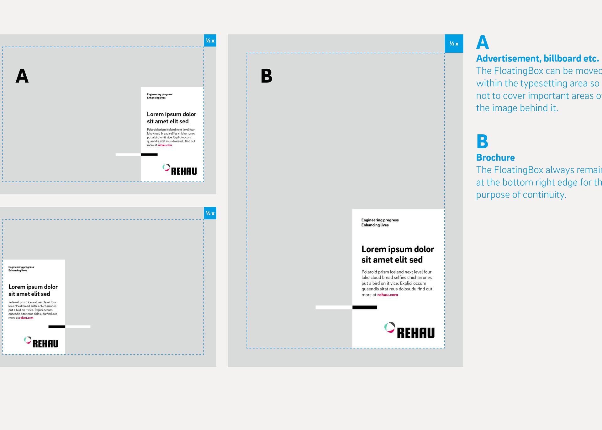 Layout Principle | REHAU Brand Portal