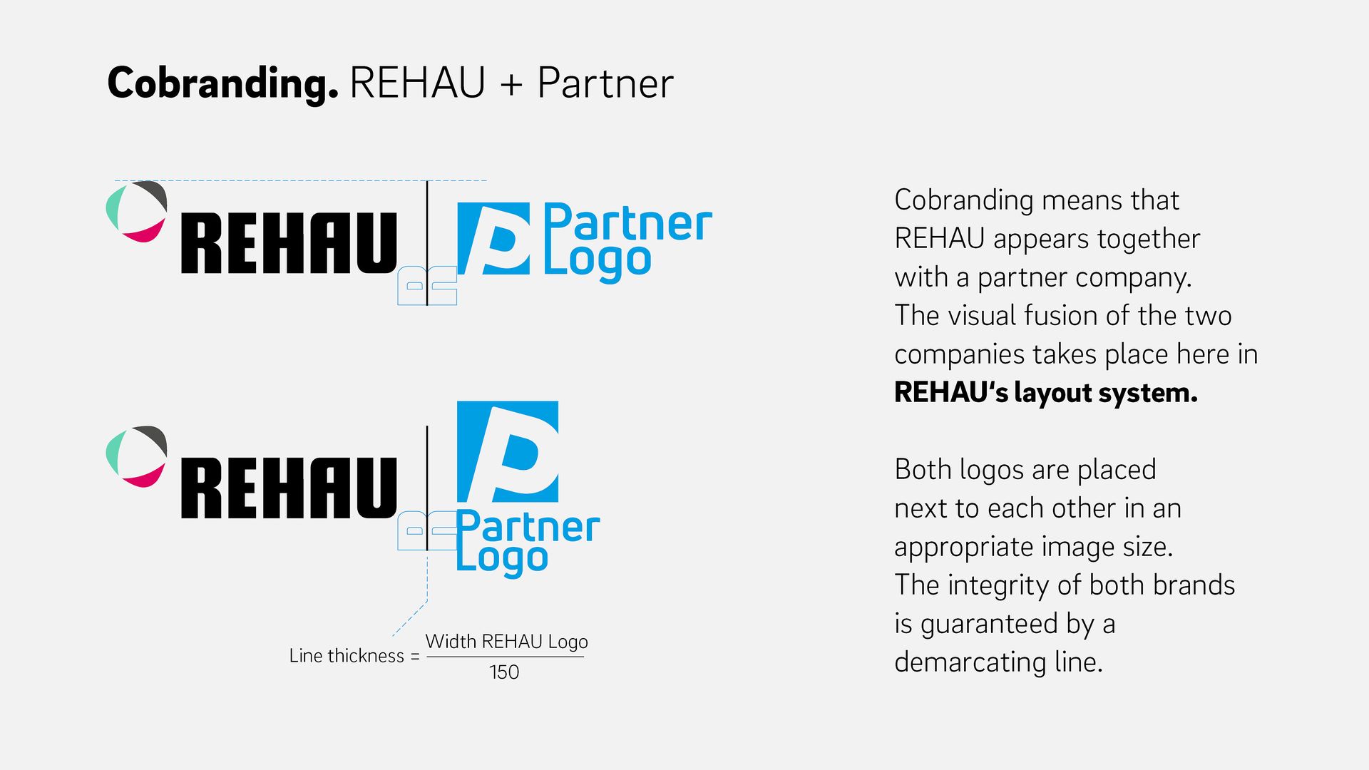 Cobranding | REHAU Brand Portal