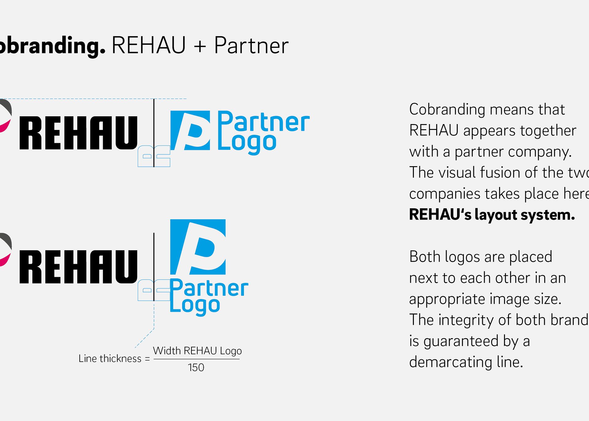 Cobranding | REHAU Brand Portal