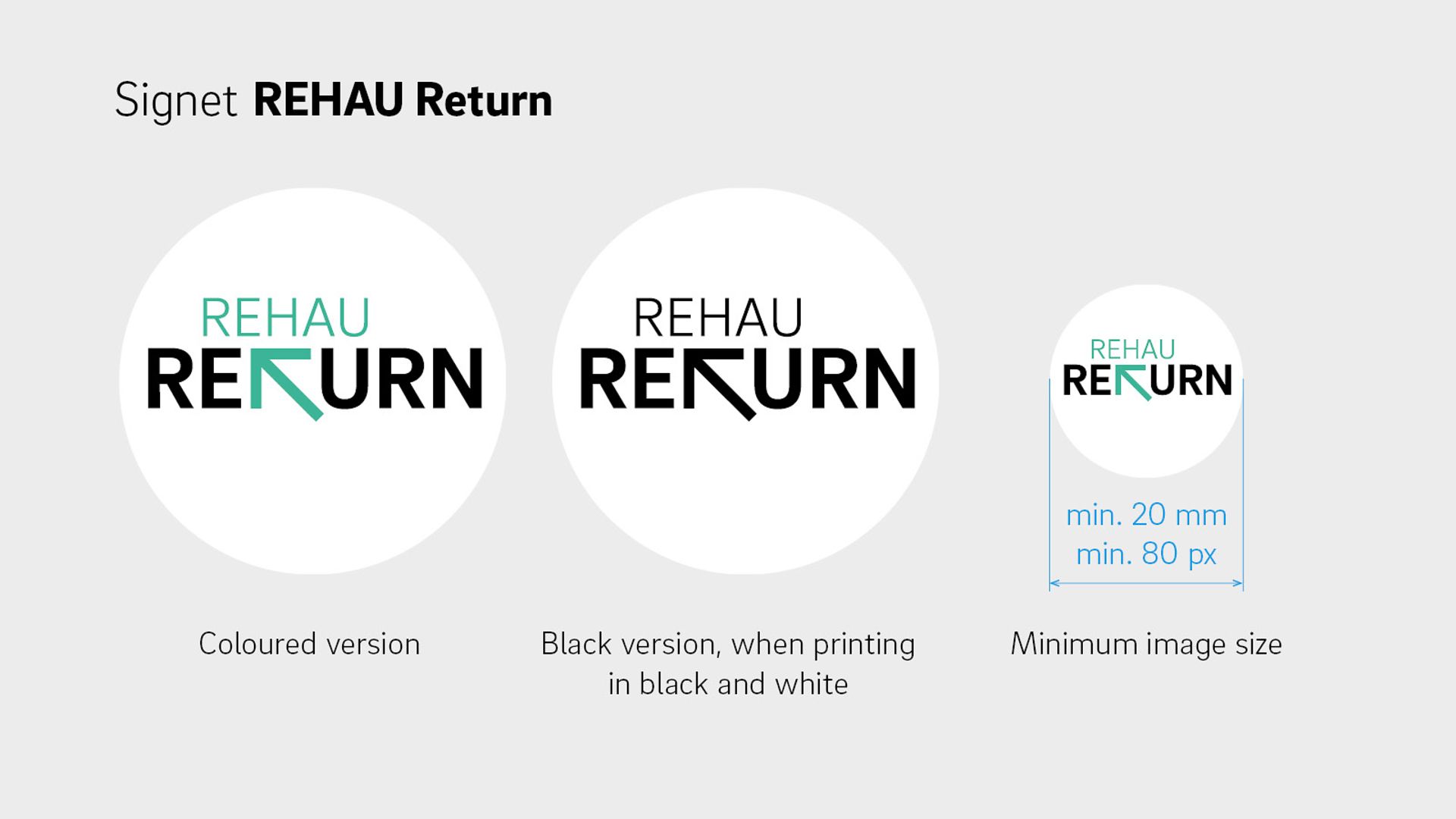 Signets | REHAU Brand Portal